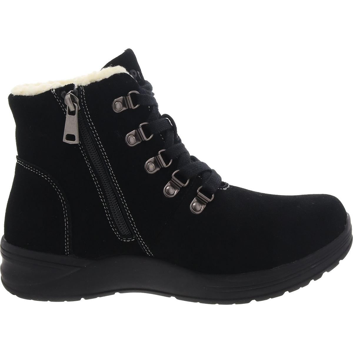 Propet Womens Demi Suede Sherpa Lined Winter & Snow Boots product