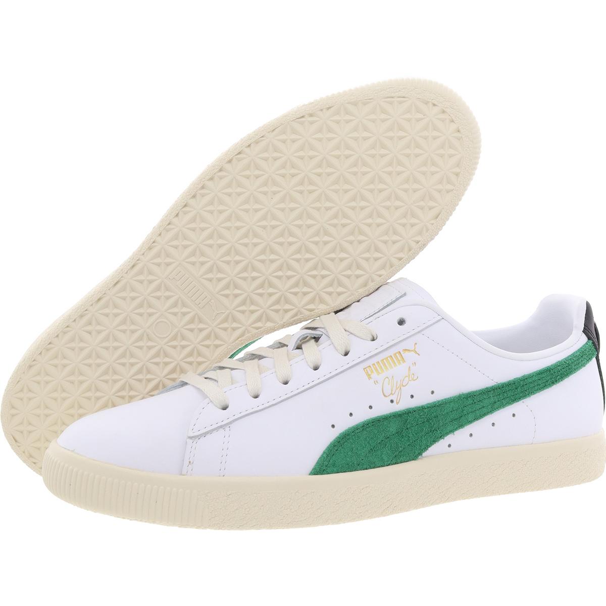 Puma Mens Clyde Base L Lace-Up Leather Casual And Fashion Sneakers product
