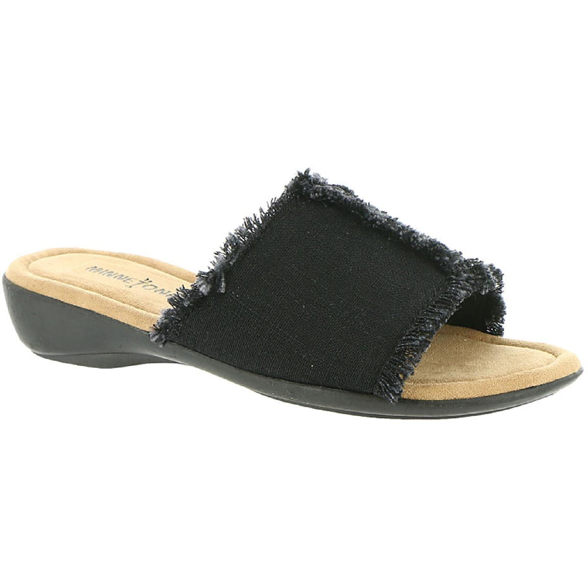 Minnetonka Womens Samara Fringe Slip On Flats product