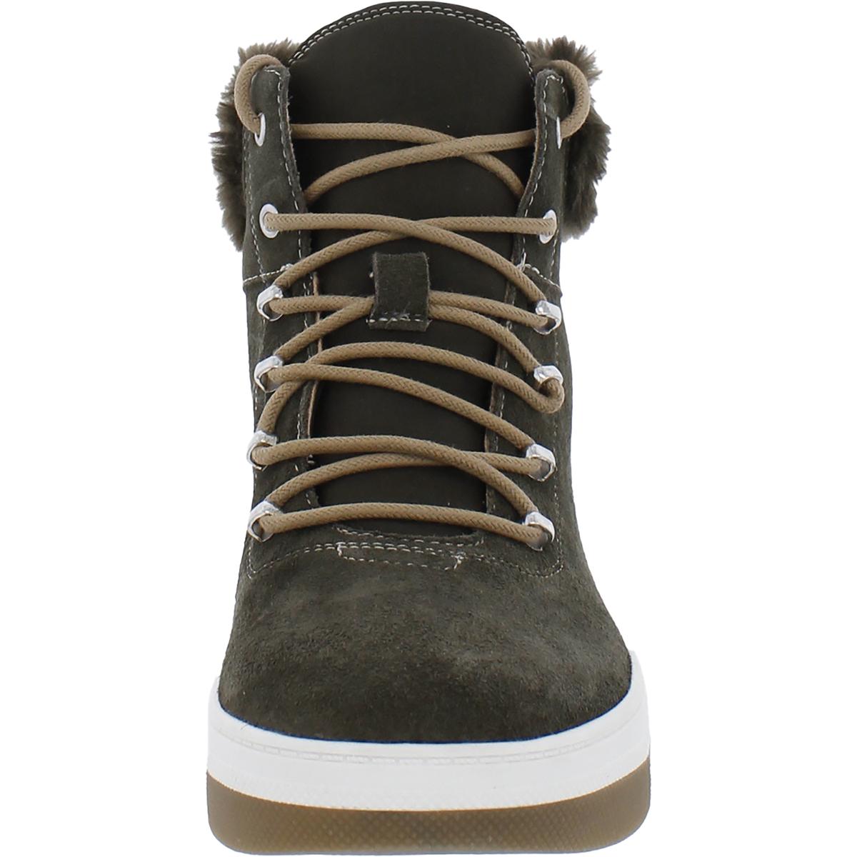Dr. Scholl's Shoes Womens Gear Up Lace up Shearling Boots product