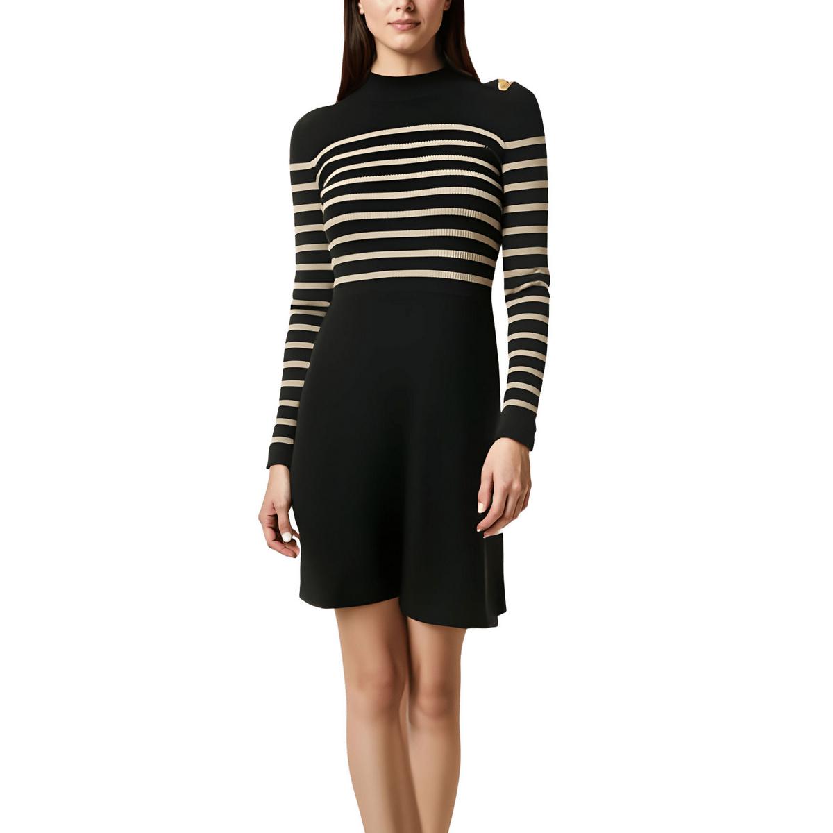 BCX Womens Juniors Striped Rayon Sweaterdress product