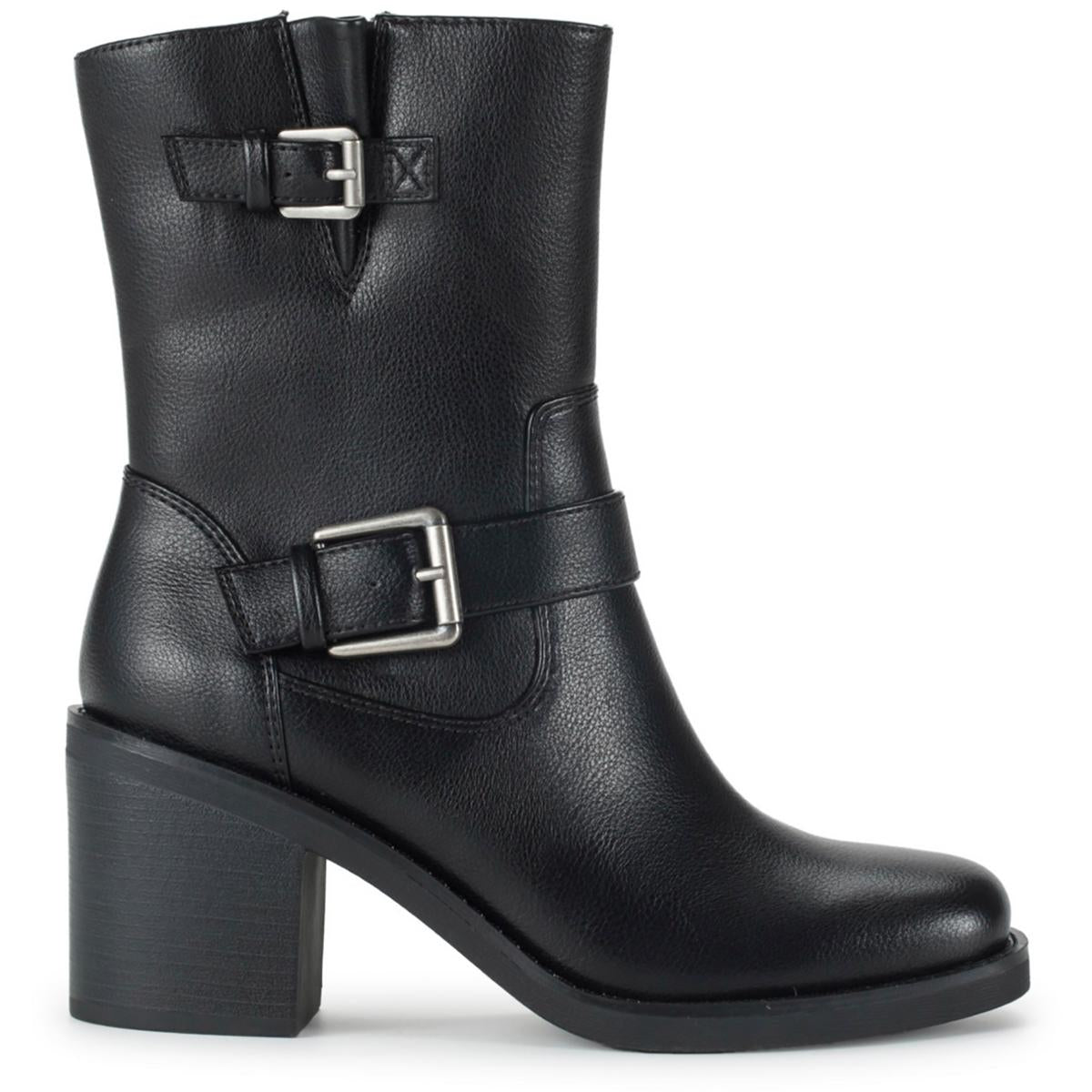 Baretraps Womens Mayla Faux Leather Riding Ankle Boots product