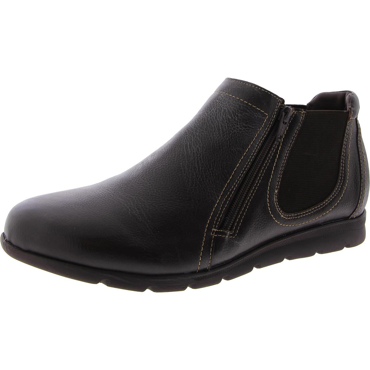 David Tate Womens Pine Leather Ankle Booties product