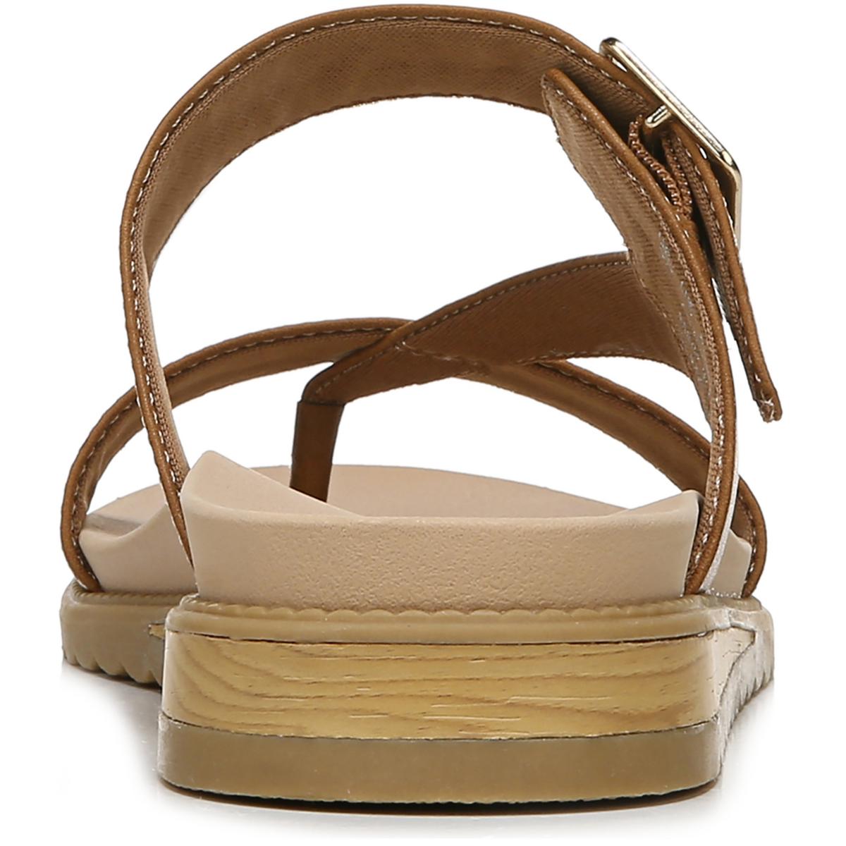 Dr. Scholl's Shoes Womens Island Dream Buckle Thong Slide Sandals product