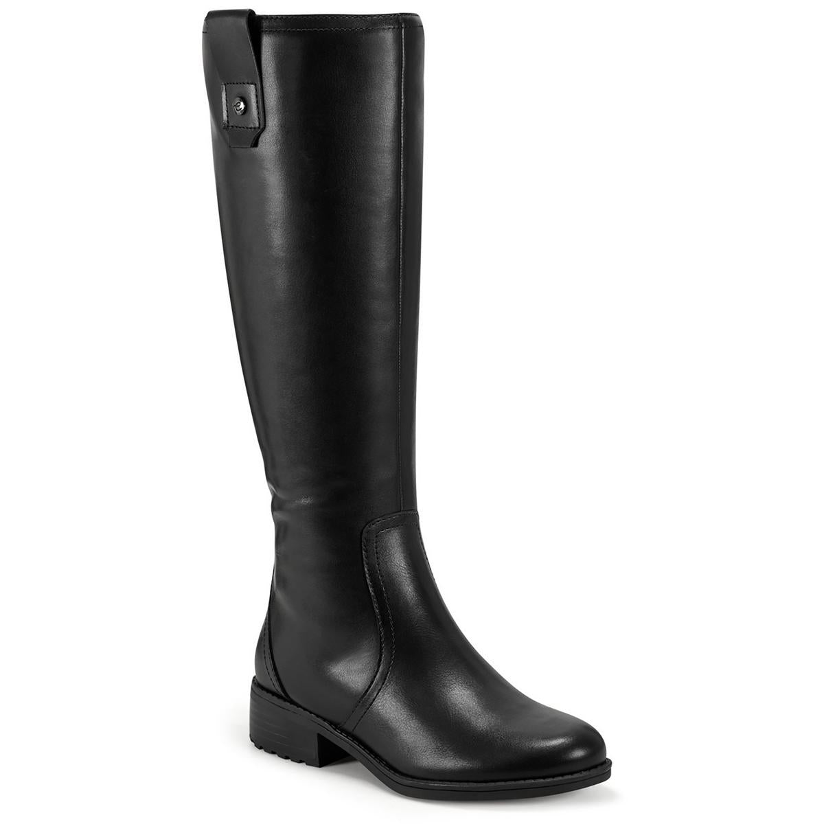 Easy Spirit Womens Rhonda Leather Block Heel Knee-High Boots product