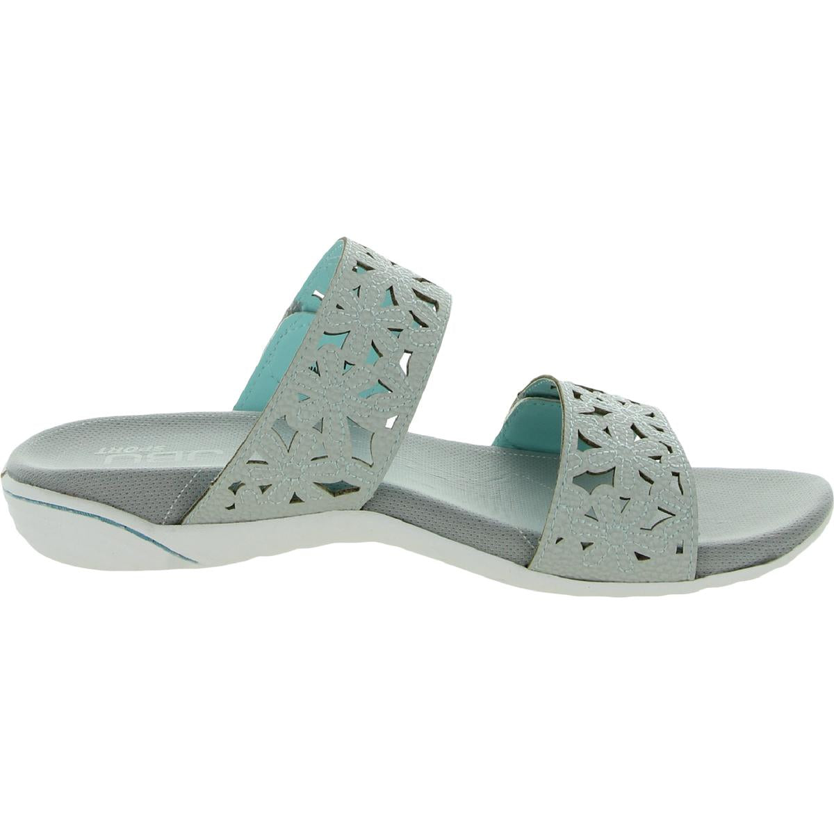 JBU by Jambu Womens Wildflower Faux Leather Slide On Slide Sandals product