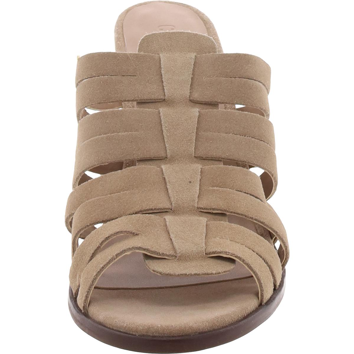 Crevo Womens Hazelle Suede Slip On Gladiator Sandals product