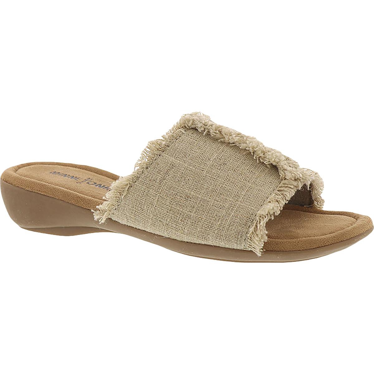 Minnetonka Womens Samara Fringe Slip On Flats product