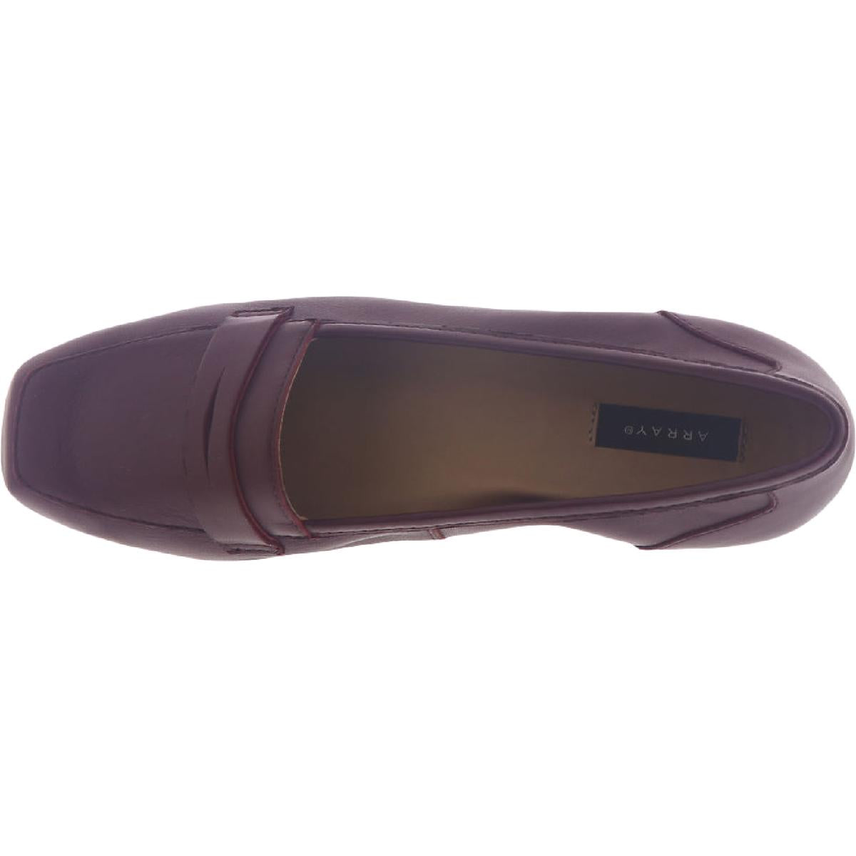 Array Womens Marlowe Leather Square Toe Penny Loafers product