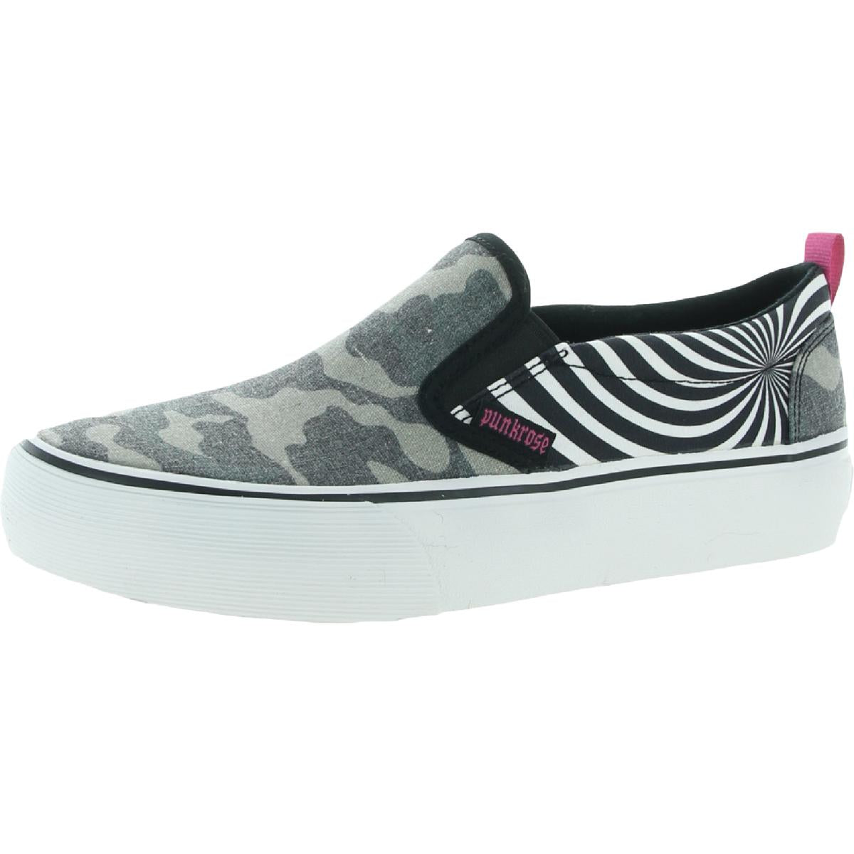 Punkrose Womens Volt'd-Anything Goes Laceless Slip On Loafers product